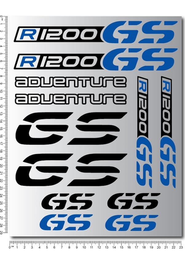 Bmw R1200 Gs Adventure Sticker Set Fiyatları ve Özellikleri