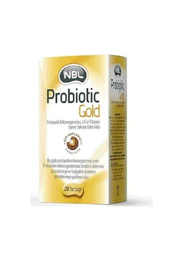 Nbl Probiotic Gold 20 Saşe Takviye Edici Gıda Fiyatları ve Özellikleri