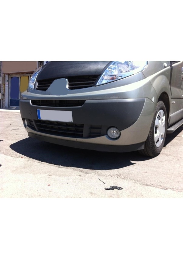 Renault Trafic Uyumlu Body Kit Ön Tampon Eki Kırılmaz Yumuşak Lip Mat ...