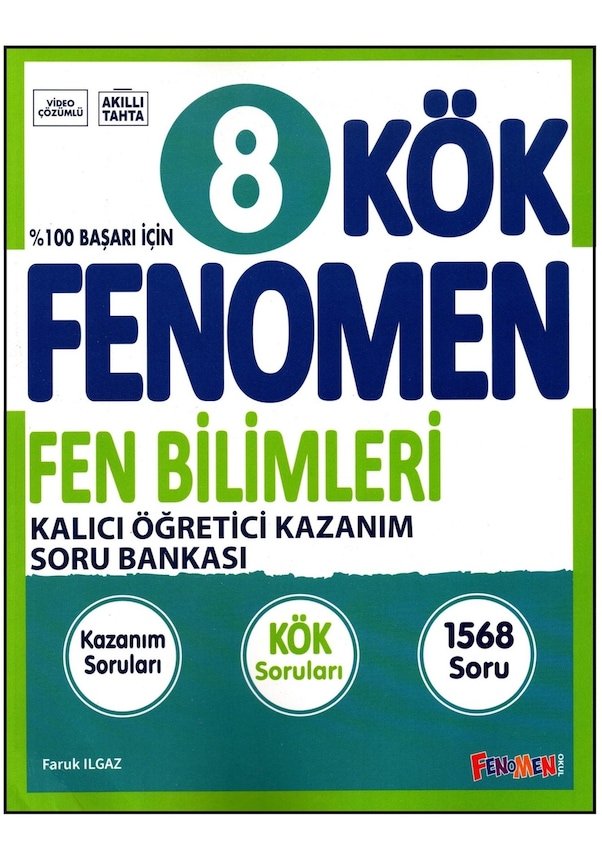 Fenomen 8. Sınıf Lgs Fen Bilimleri Kök Soru Bankası Fiyatları ve ...