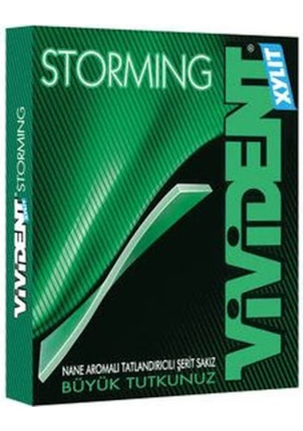Vivident Storming Nane Aromalı Sakız 18 x 33 G Fiyatları ve Özellikleri
