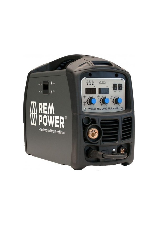 Rem Power Wmem Mıg 200 D Multimatic Gazaltı Kaynak Makinası Fiyatları ve Özellikleri
