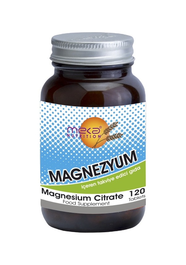 Meka Nutrition Magnesium Citrate 120 Tablet 2 Mart Fiyatları ve Özellikleri
