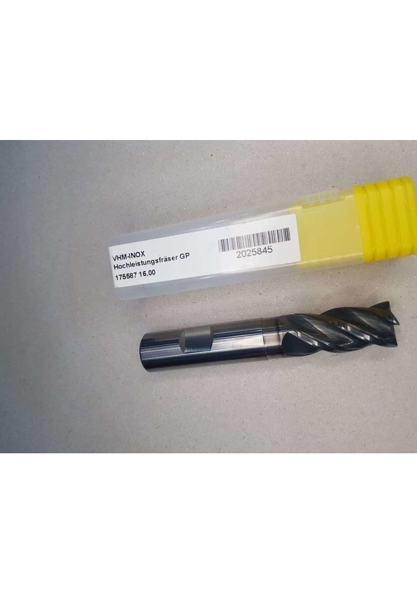 Precitool Premus 175587 D 16mm R 0,4mm Karbür Freze M&s Paslanmaz ...