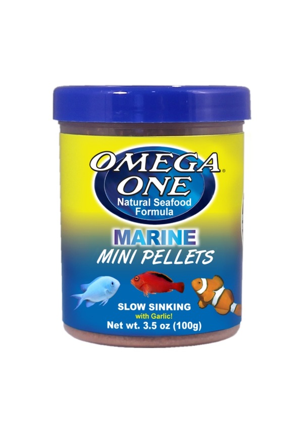 Omega One Marine Mini Pellets 270ml 100gr Deniz Balık Yemi Prof ...