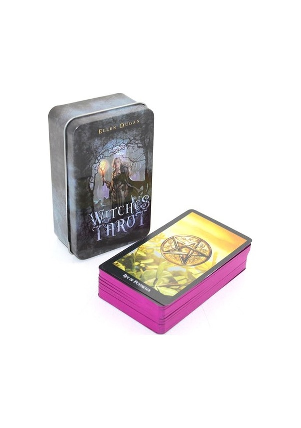 Metal Kutulu Tarot Kartı Witches Tarot Fiyatları ve Özellikleri