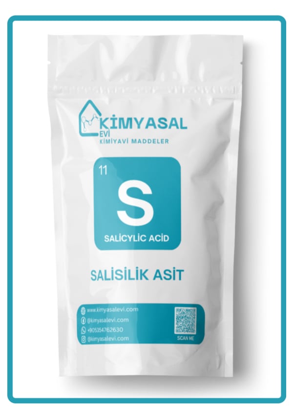 SALİSİLİK ASİT- SALİCYLİC ACİD hammadde 50g Fiyatları ve Özellikleri