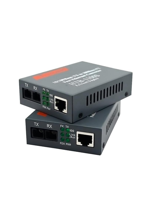 10/100mb Hızlı Ethernet Fiber Optik Medya Alıcı-verici Tek Modlu Htb ...