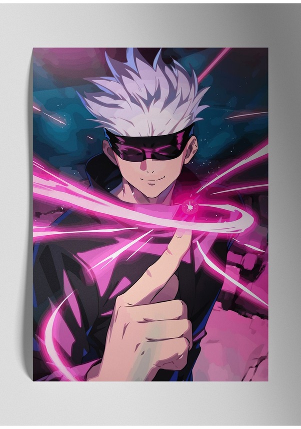 Satoru Gojo Jujutsu Kaisen - Metal Poster Tablo 15 x 20 Fiyatları ve ...
