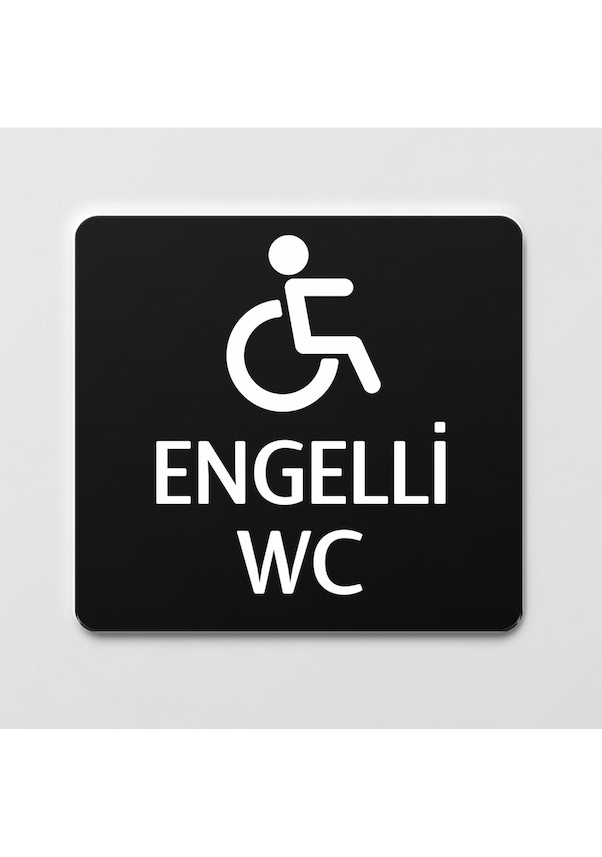 Engelli Tuvaleti Kapı Levhası Ofis Yönlendirme Kapı Isimlik Tabel ...