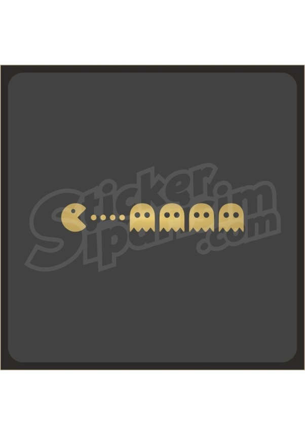 Pacman Altın Sarı Sticker Fiyatları ve Özellikleri