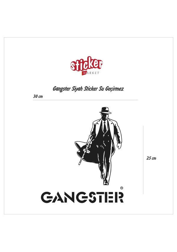 Gangster Siyah Sticker Fiyatları ve Özellikleri