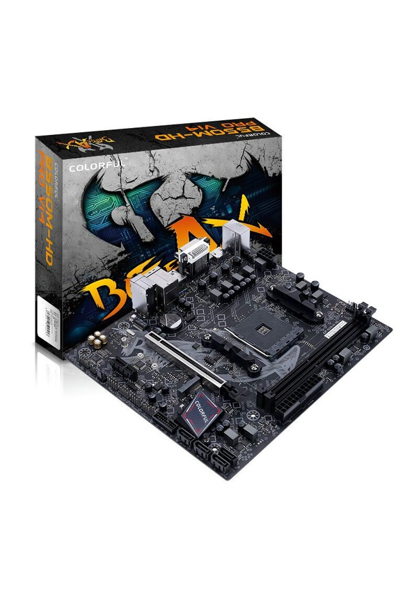 Colorful Battle-AX B550M-HD Pro V14 AMD B550 3200 MHz DDR4 Soket AM4 ...