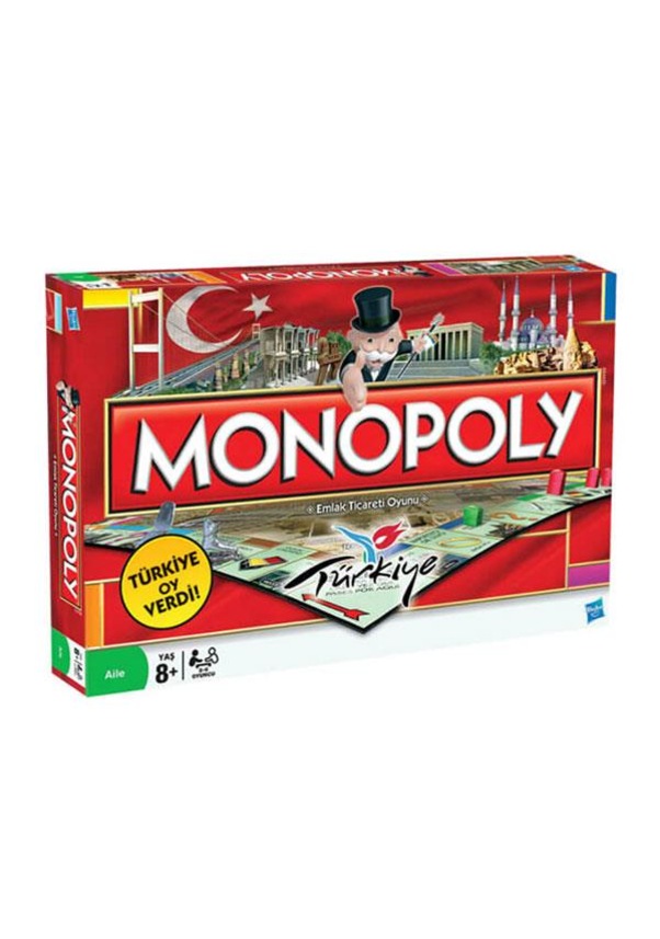 Monopoly Türkiye Aile Kutu Oyunu Fiyatları ve Özellikleri