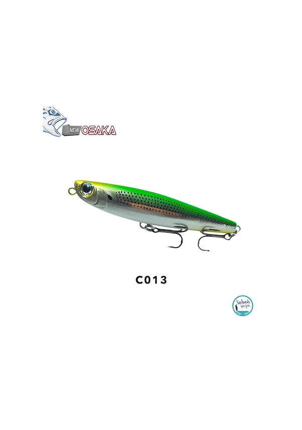 Osaka Shadow Rise Topwater 8.5Cm 11.7Gr Maket Balık C013 Standart Fiyatları ve Özellikleri