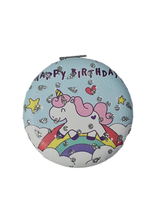 Gigi Panda Happy Birthday Yazılı Unicorn Tekboynuz Desenli Katlanır ...