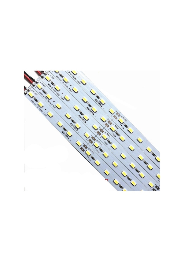 24 Volt 5630 Ledli Led Bar Alüminyum Çubuk Led 72 Ledli Natural Beyaz ...