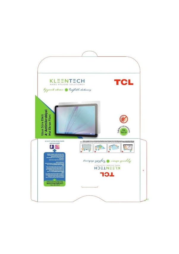 Kleentech TCL Uyumlu Tab 10S 10' Antimikrobiyal Mat Ekran Filmi Fiyatları ve Özellikleri