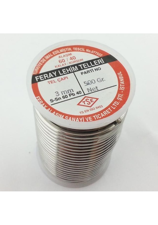 3Mm/500Gr Feray Lehim Teli Fiyatları ve Özellikleri