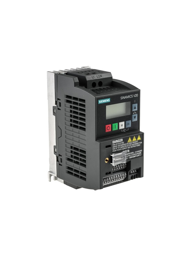 SIEMENS SINAMICS V20 0,37 KW MONOFAZE INVERTER (6SL3210-5BB13-7UV ...