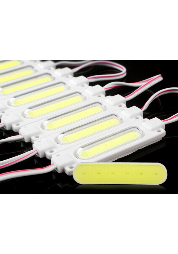 Parmak Led Camlı Beyaz-Kırmızı-Sarı-Mavi 12V 3M Bant Kesilebilir Sarı ...