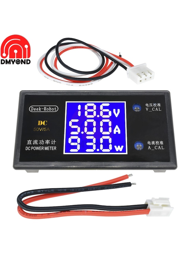 Dc 0-50v 5a 250w-dc 0-100v 5a 10a 250w 1000w Lcd Dijital Voltmetre ...