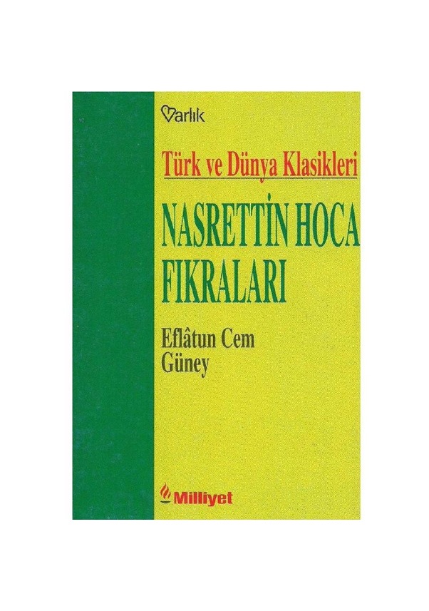 Türk Ve Dünya Klasikleri Nasrettin Hoca Fıkraları - Eflatun Cem Güney 2 ...