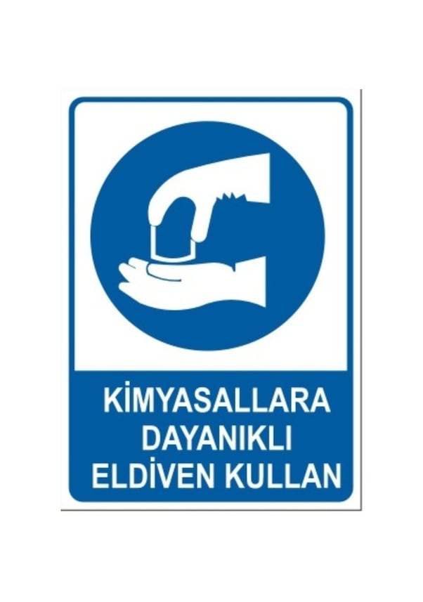 Kimyasallara Dayanıklı Eldiven Kullan 35X50 Cm 3 Mm Dekota Levha ...