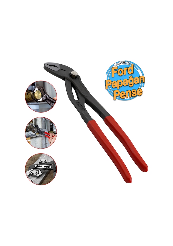 Rico Fort Ayarlı Düğmeli Papağan Pense 25 Cm 250 Mm Çok Amaçlı Pense ...
