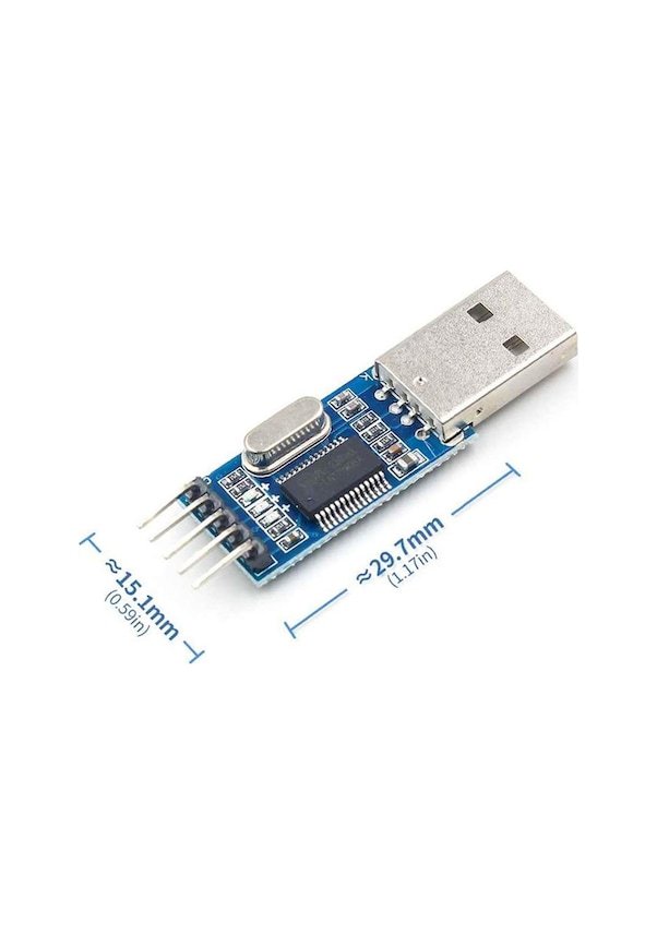 Pl2303 Usb To Rs232 Ttl Uart Çevirici Modül Seri Port Haberleşme Mcu ...