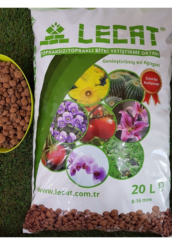 Kil Bilyesi 20 L 8-16 Mm Hidroponik Toprak Lecat Kil Bilyesi N11.392 ...