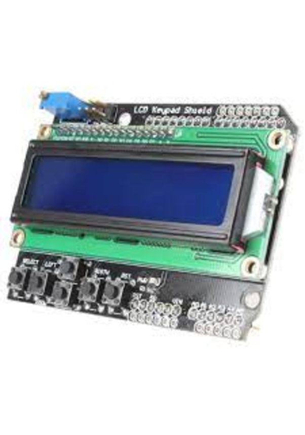 Lcd Keypad Shield 1602 16x2 Lcd Ekran Ve Tuş Takımı Arduino 1602