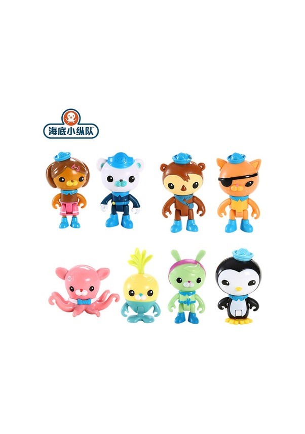 Octonauts Oyuncak Seti Çocuk Oyuncakları Barnacles Kwazii Peso Penguen ...