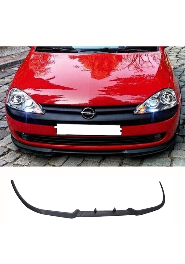 Opel Corsa D Ön Lip Mat Siyah Ön Tampon Lip Fiyatları ve Özellikleri