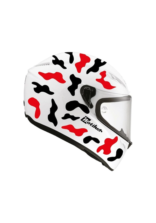 Siyah Kırmızı Kamuflaj Kask Sticker Modeli Fiyatları ve Özellikleri