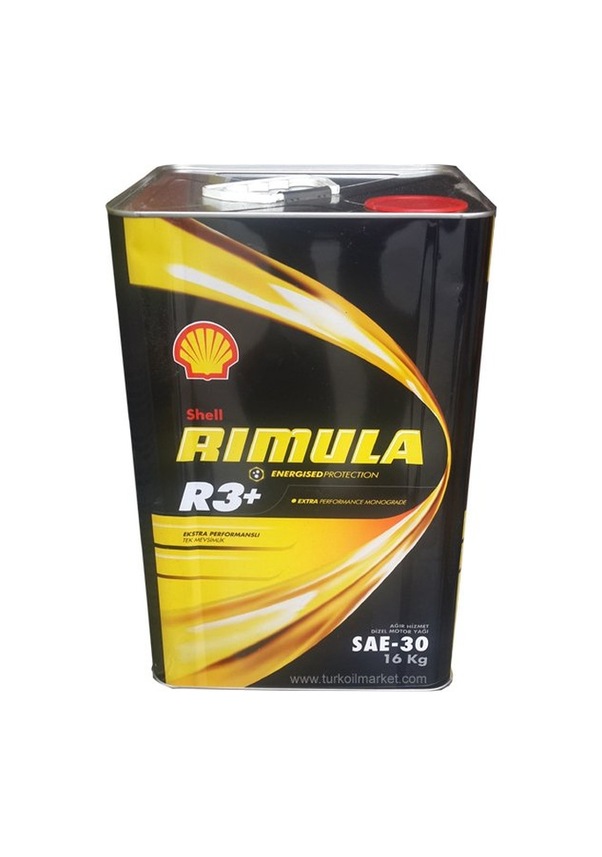 Shell Rimula R3+ 30 Ağır Hizmet Dizel Motor Yağı 16 KG Fiyatları ve ...