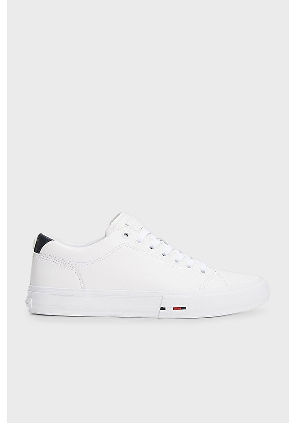Tommy Hilfiger Erkek Ayakkabı Fm0fm05312 0k5 Beyaz Beyaz 45 Fiyatları ...