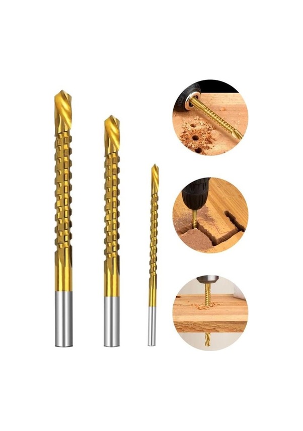 Freze Matkap Ucu Seti Ahşap Sunta Mdf Delme Bükme Delik Açma Eğme ...