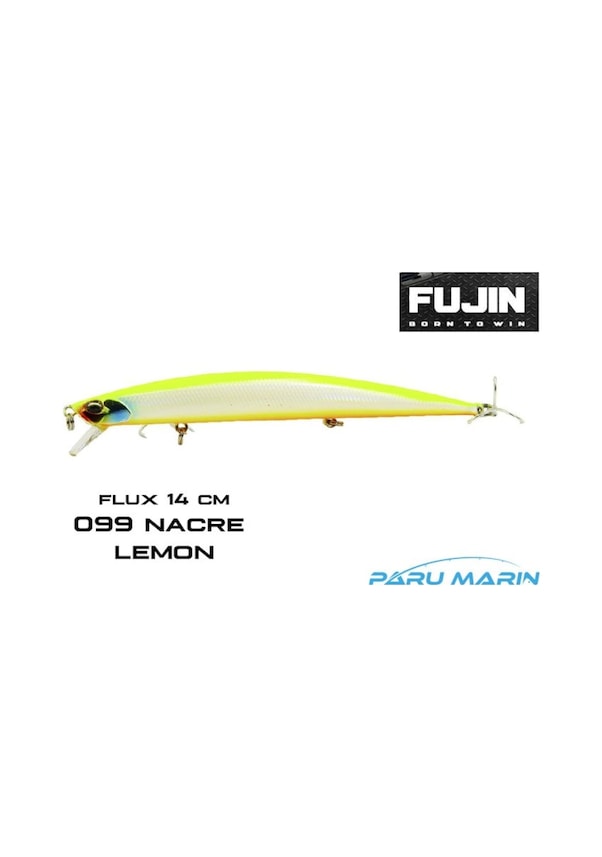 Fujin Flux 140Mm 18Gr Floating Maket Balık 099 Nacre Lemon Fiyatları ve Özellikleri