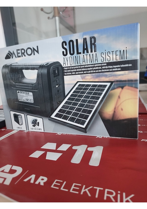 Aeron Taşınabilir Solar Aydınlatma Çantası Fiyatları ve Özellikleri