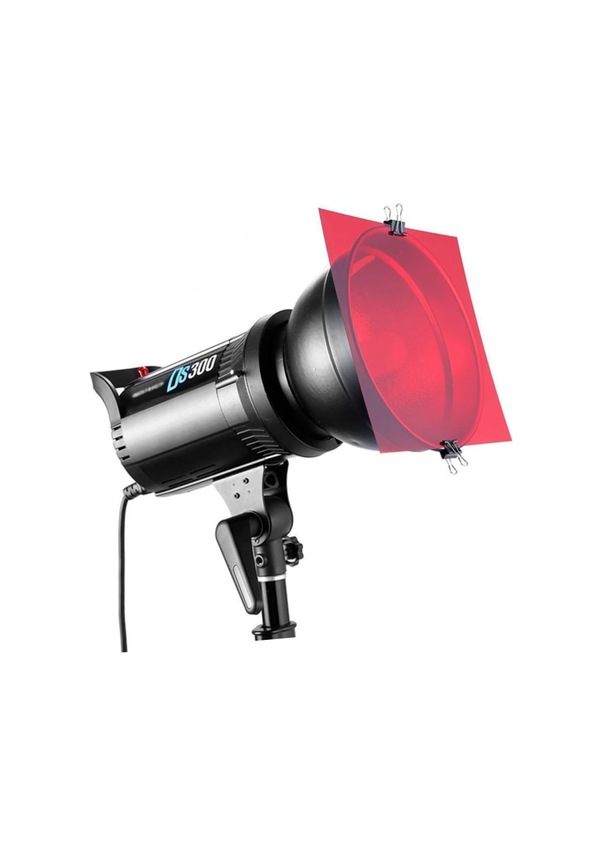 12 İnç Flash Lamba Filtre Seti 8 Renk Filtresi Fotoğraf İçin Optik ...
