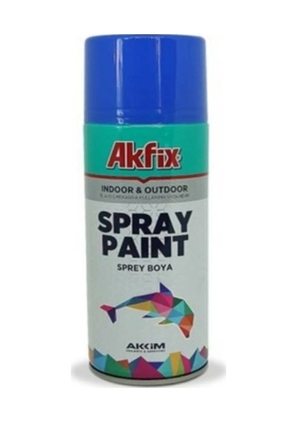 Akfix Sprey Boya 400 ML Parlak Mavi Sprey Boya Fiyatları ve Özellikleri