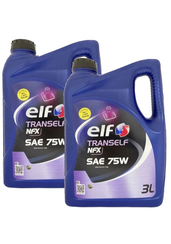 Elf Tranself Nfx Sae 75W Yarı Sentetik Şanzıman Yağı 2 x 3 L Fiyatları ...