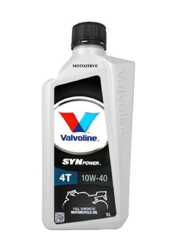 Valvoline Synpower 10w-40 4t Tam Sentetik Motosiklet Yağı 1 Litre ...