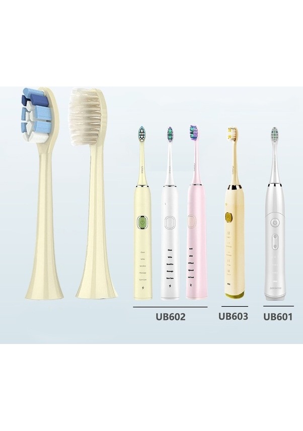Cordial Ulike Ub602 Ub603 Ub601 İçin 2'li Elektrikli Diş Fırçası ...