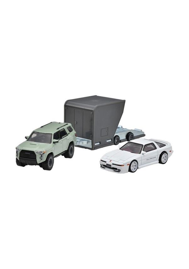 Nessiworld Hot Wheels Premium Team Transport 18 Toyota 4runner & Toyota ...