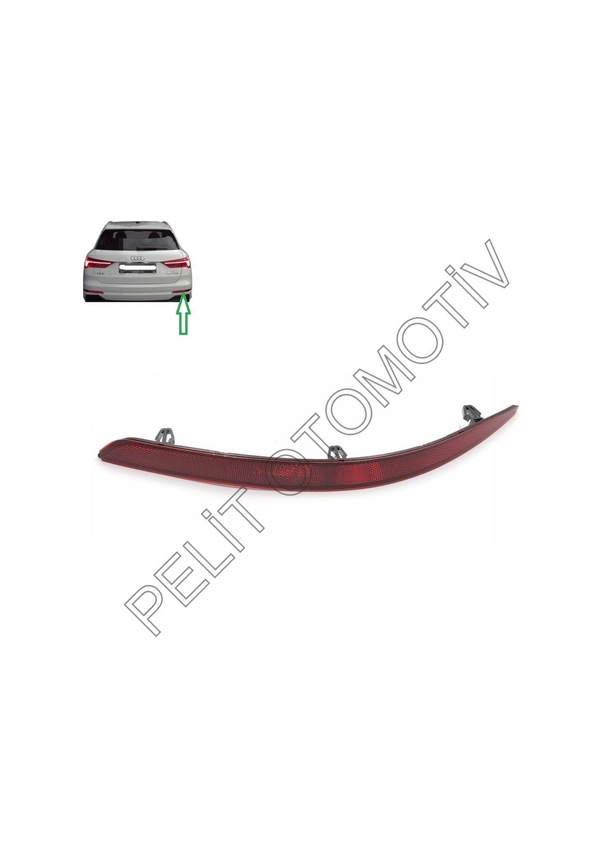 Audi Q3 Arka Tampon Reflektörü Sağ 83a945106a 2019-2024 Fiyatları ve ...