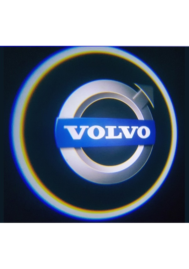 OtoÇizgi Volvo Pilli Yapıştırmalı Kapı Altı Led Logo 2 Adet N11.1483 ...