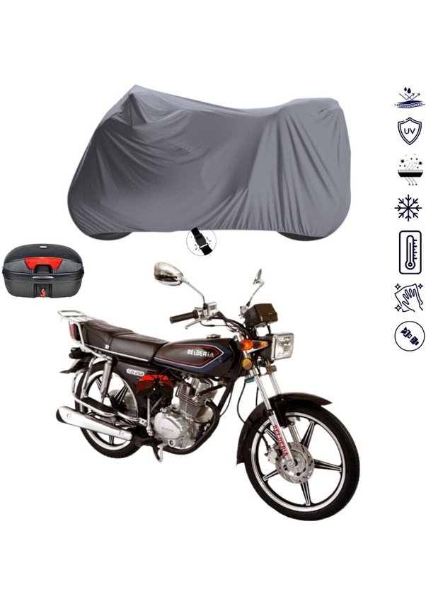 Belderia FC125 ÇANTALI MOTOSİKLET BRANDA SU GEÇİRMEZ TOPCASE UYUMLU ...