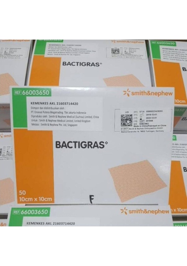 Bactigras 10X10 (1 Paket=10Adet) Fiyatları ve Özellikleri